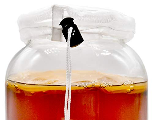 Mesh Kombucha Jar Cover 3-Pack - 120mm Diameter – Grow Your Pantry